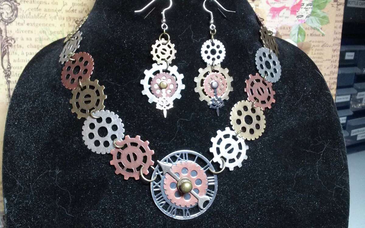 Turn back time with steampunk jewelry