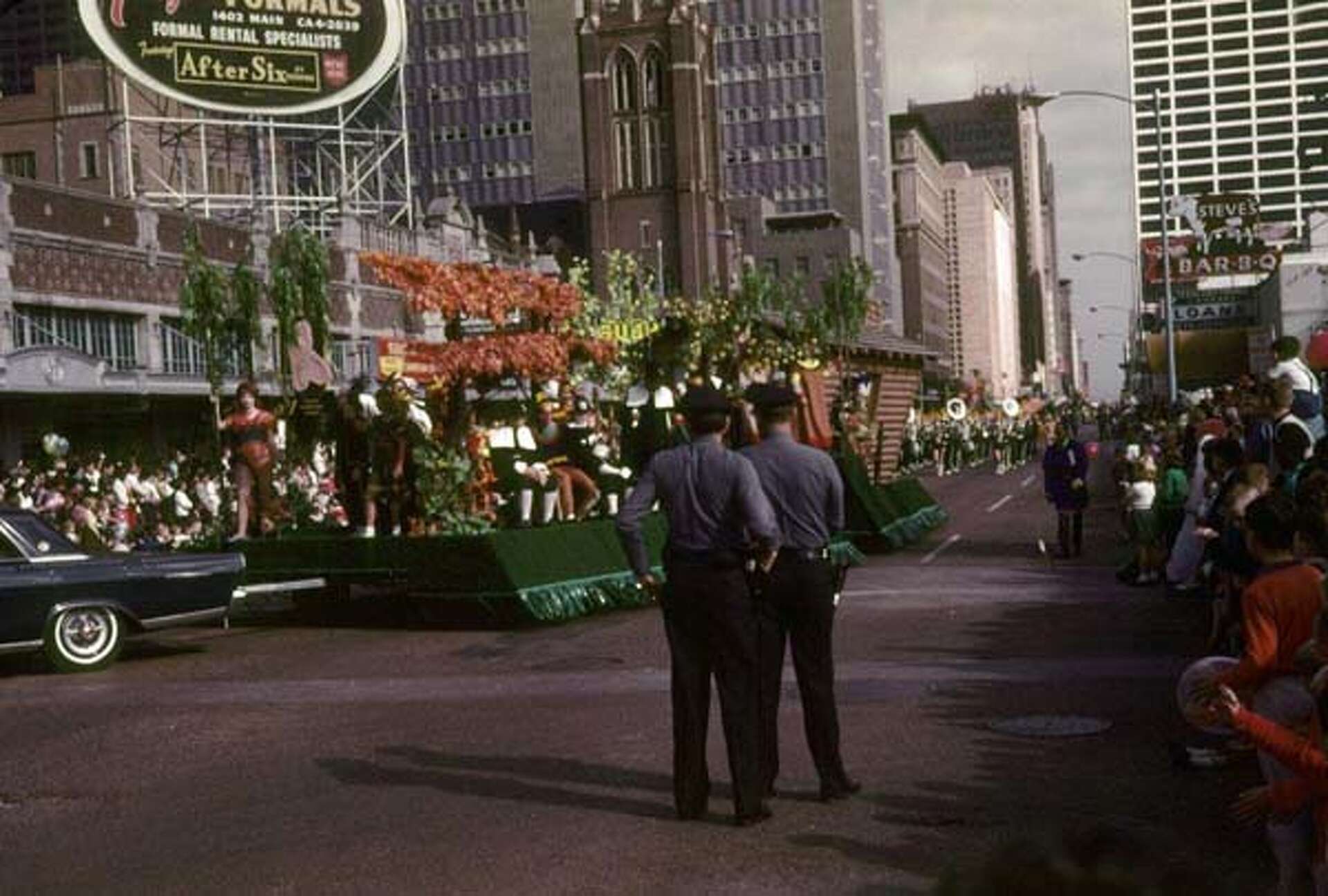 Houston's Thanksgiving Parade in its early days