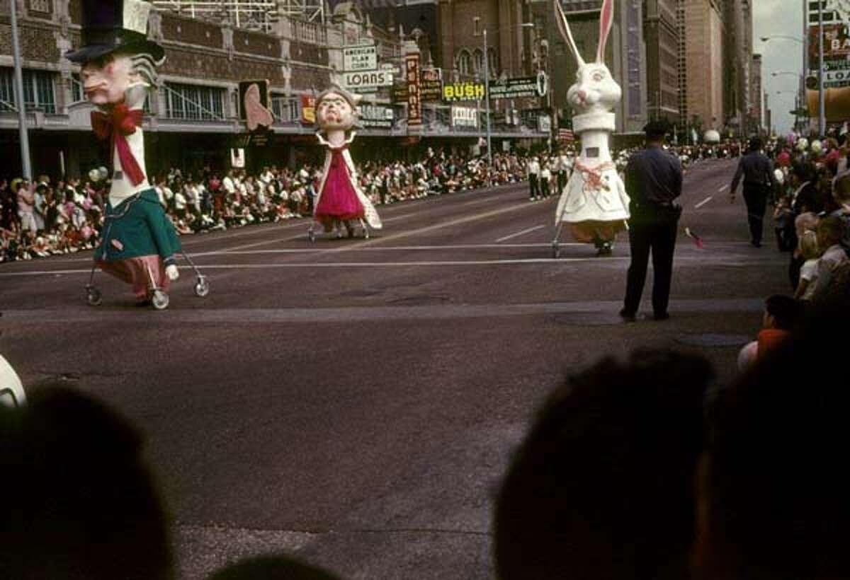 Houston's Thanksgiving Parade in its early days