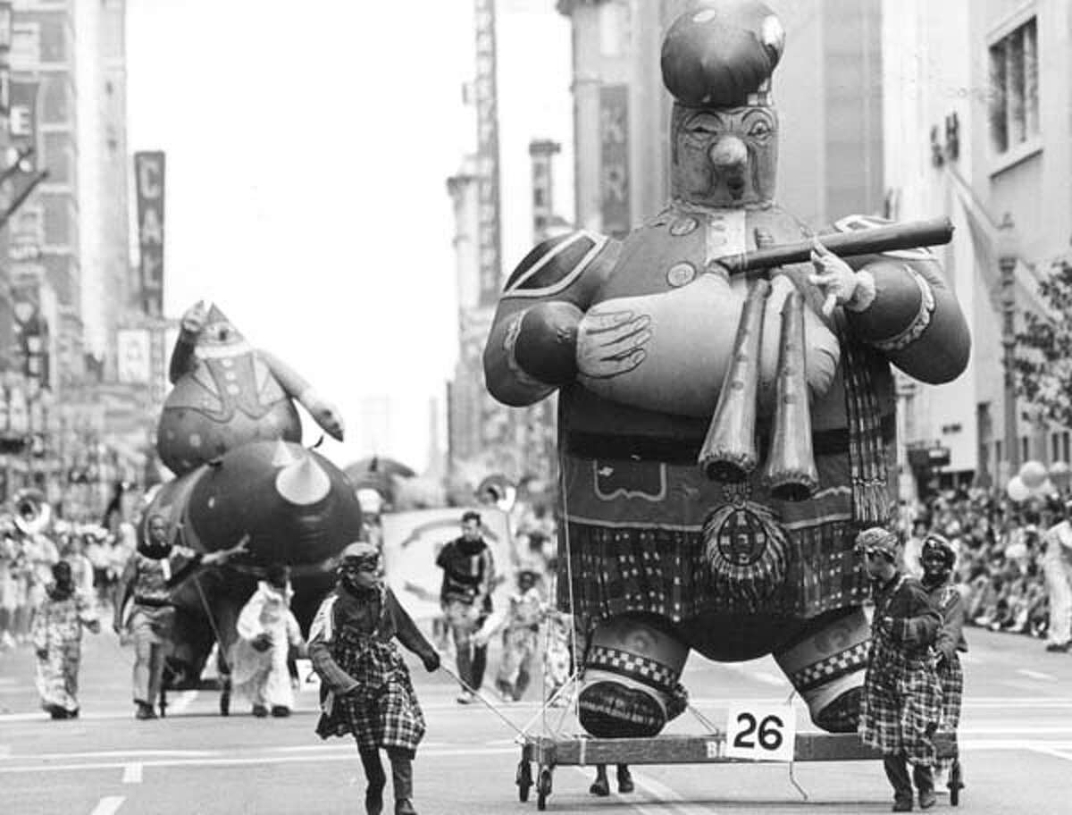 Houston's Thanksgiving Parade in its early days