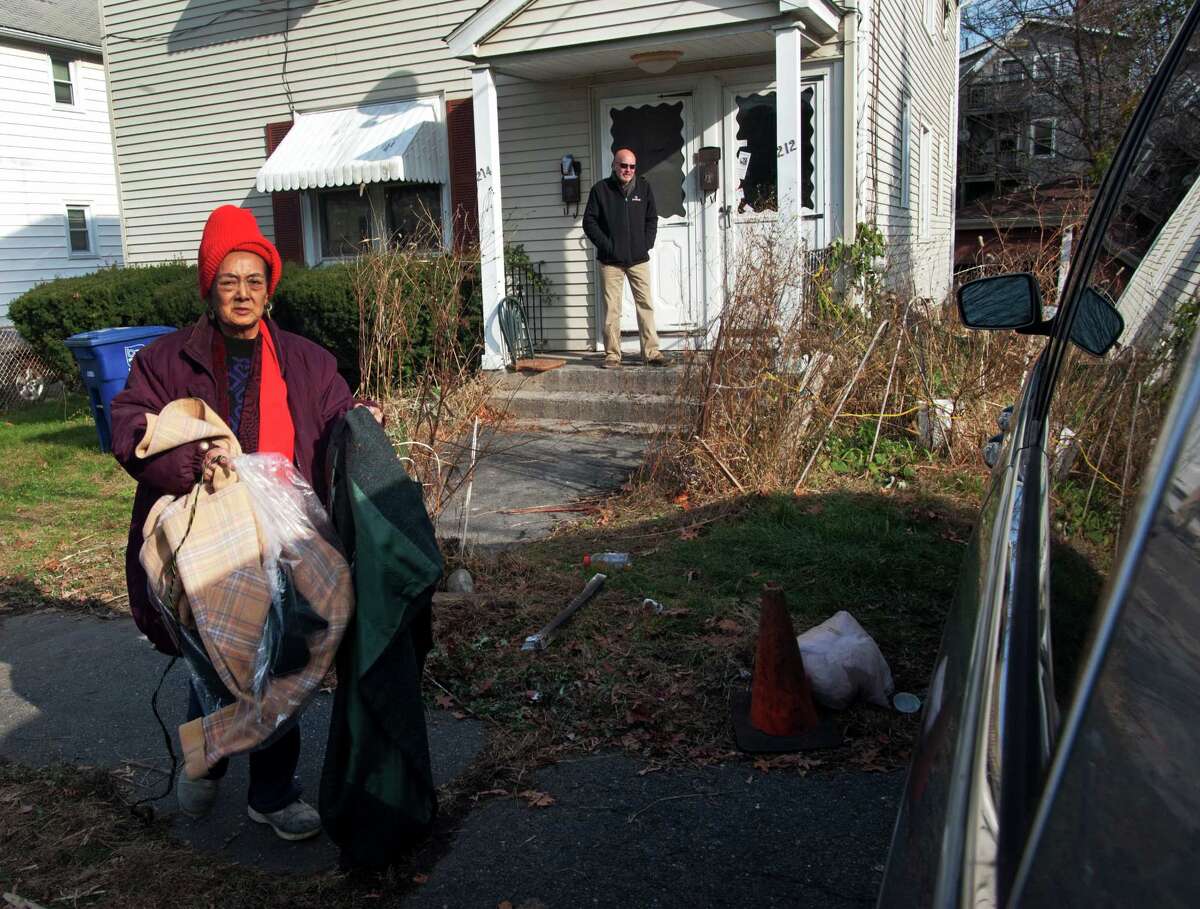 Elderly woman pulled from burning Bridgeport house