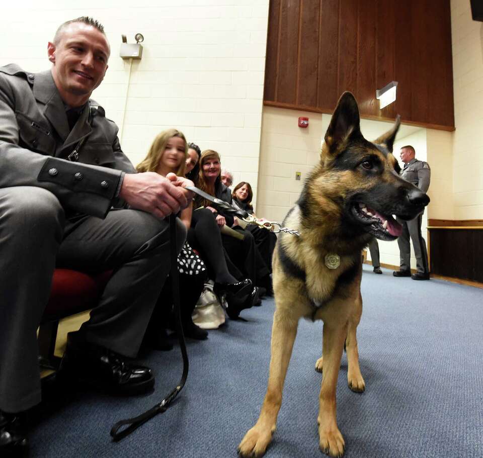 Dogs, troopers graduate
