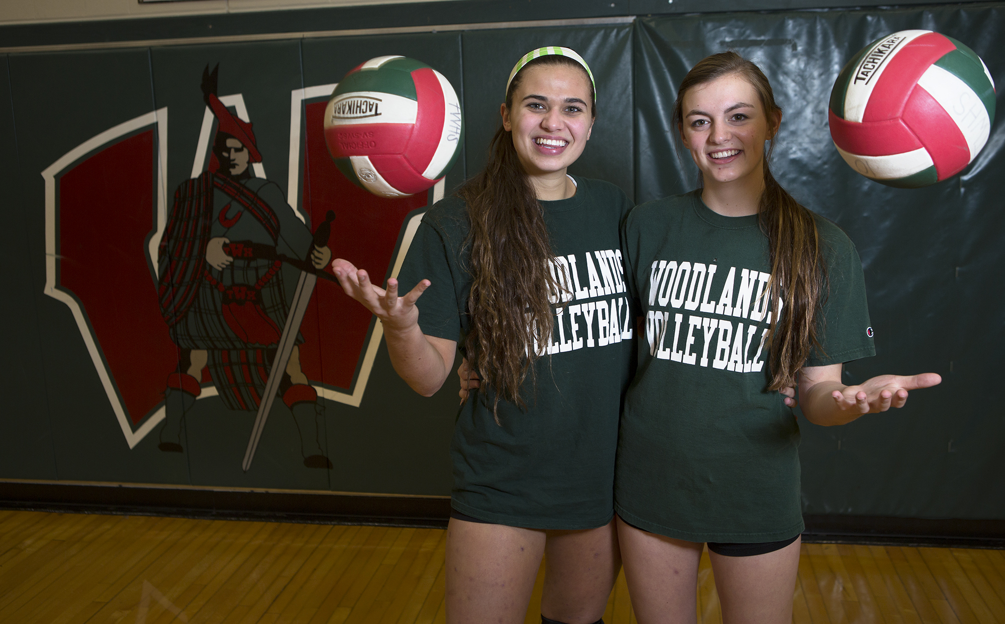 Volleyball success a family affair for Woodlands' Quinn sisters