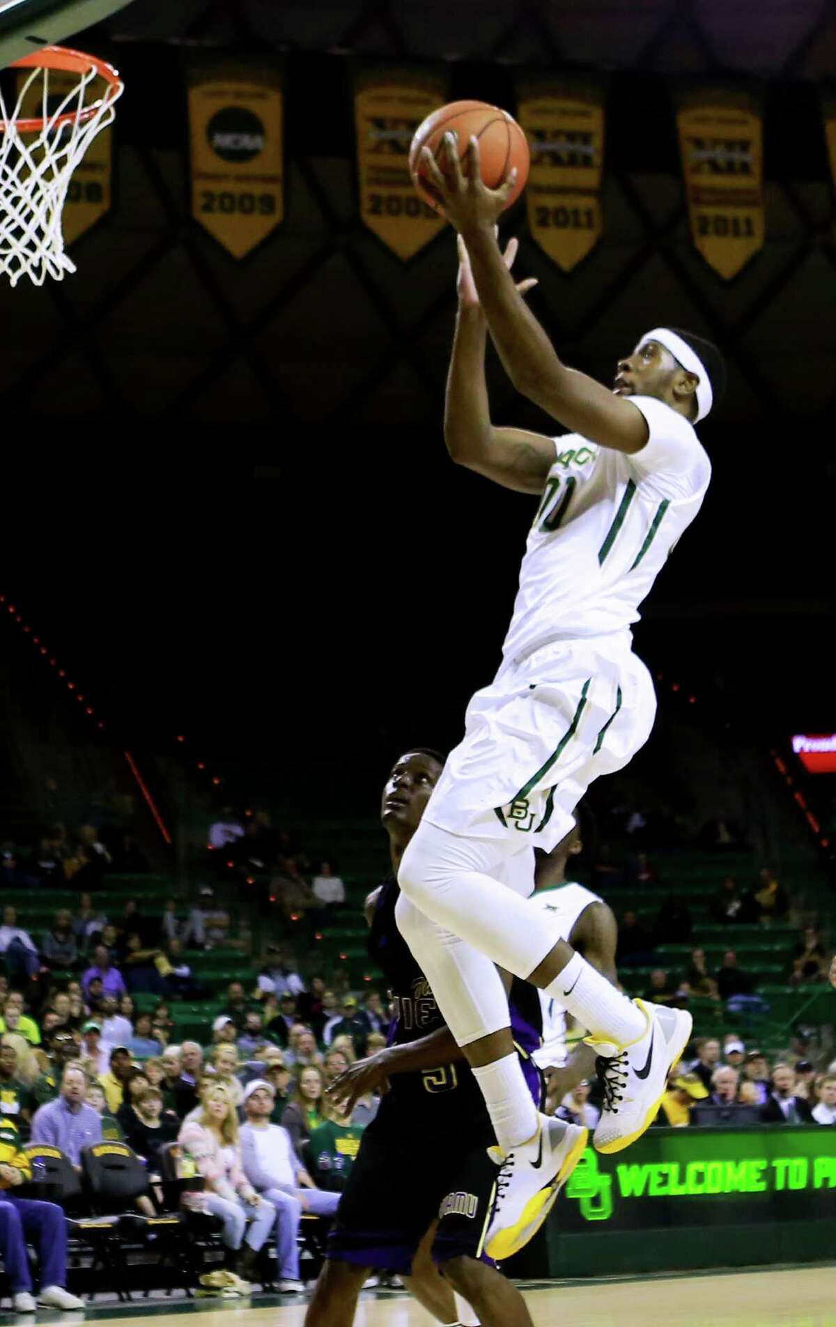 Gathers leads Baylor over Prairie View A&M