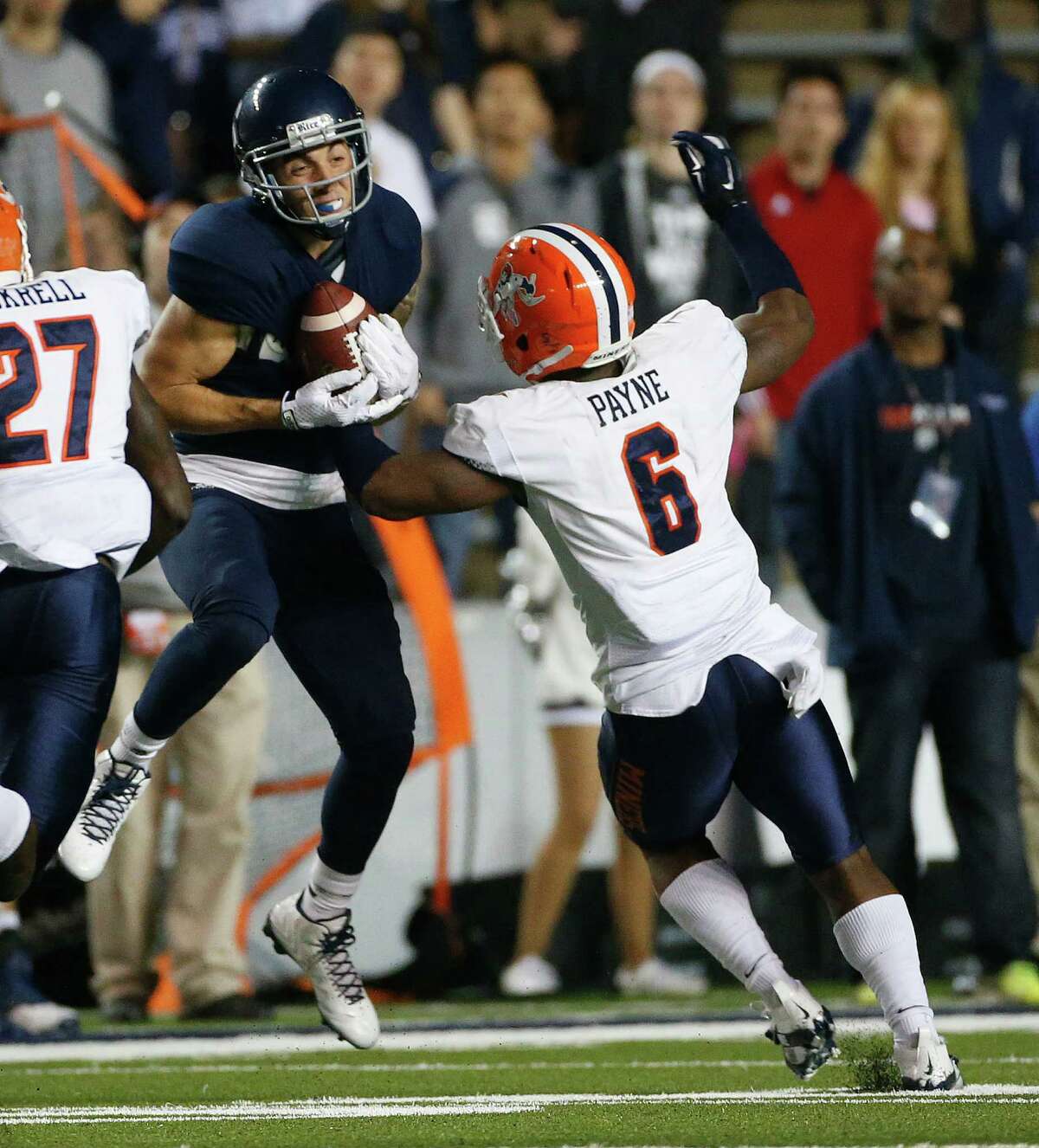 Senior WR Mario Hull comes up huge as Rice pulls away from UTEP