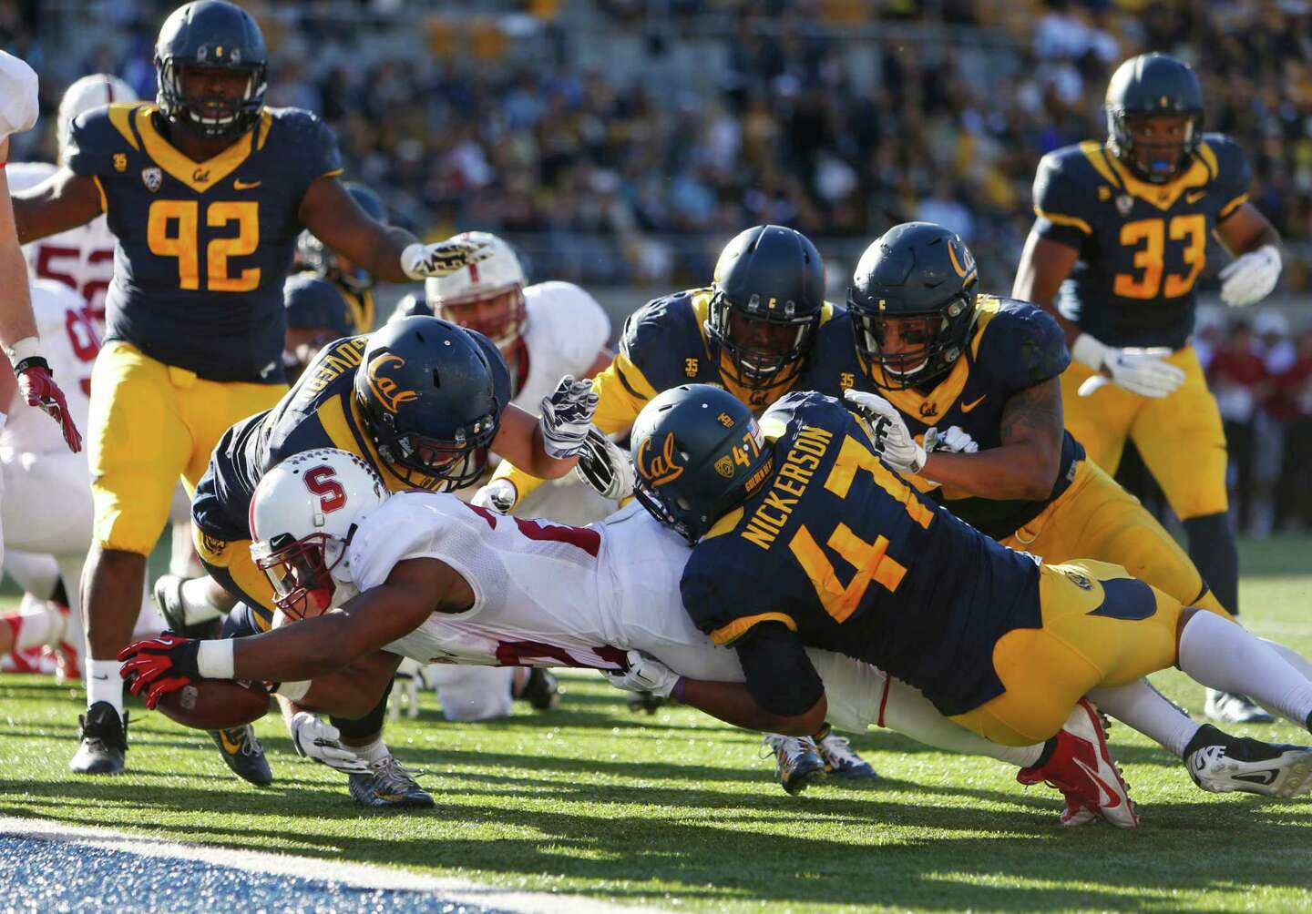 Stanford too much for Cal again
