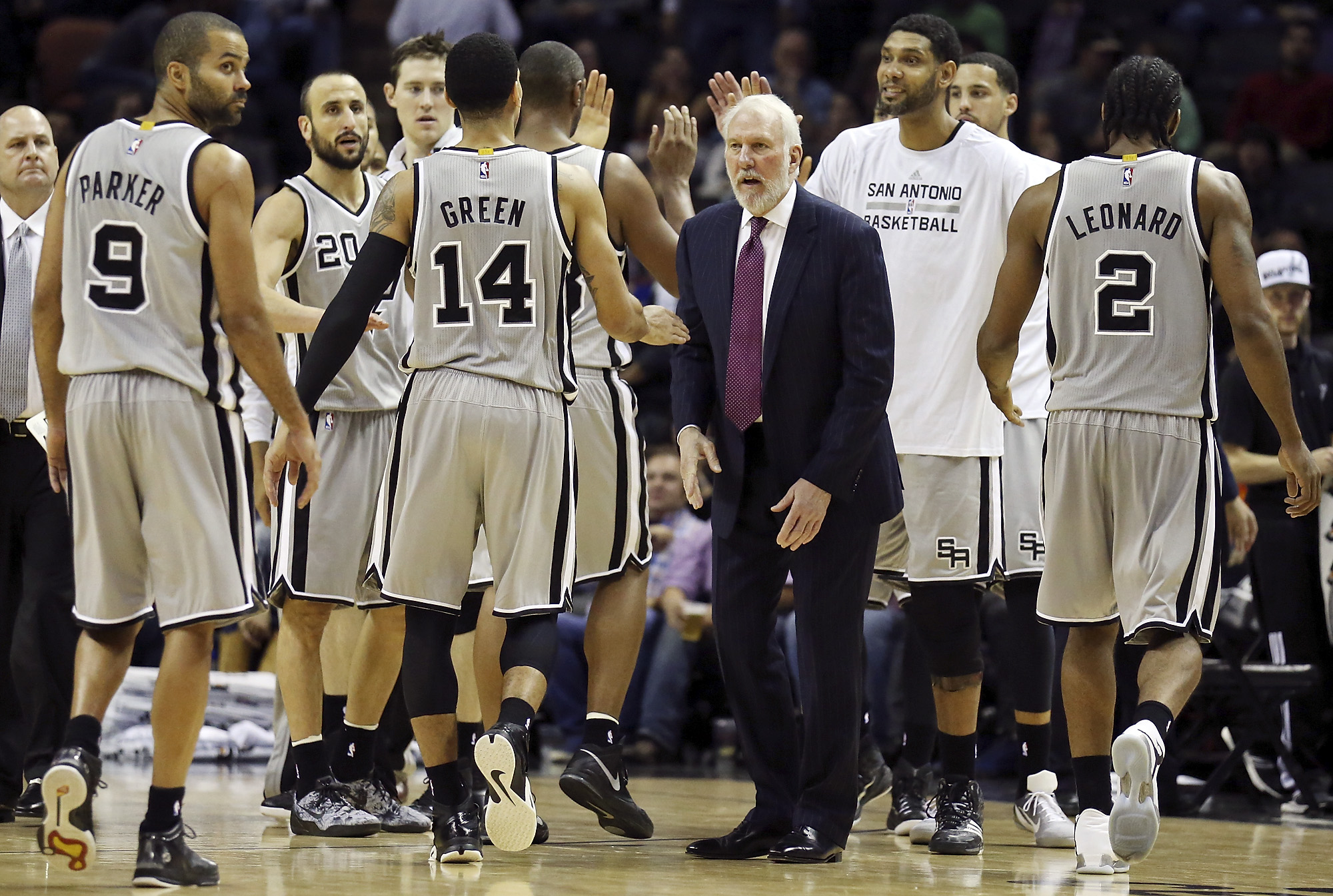 The 2014 NBA Census in 9 Spurs photos