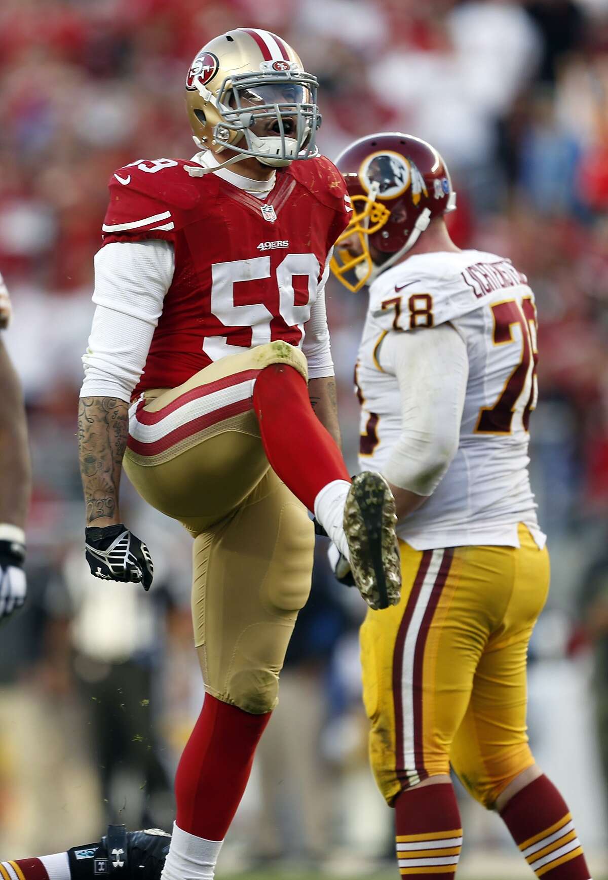 4th-quarter TD drive lifts 49ers over Washington