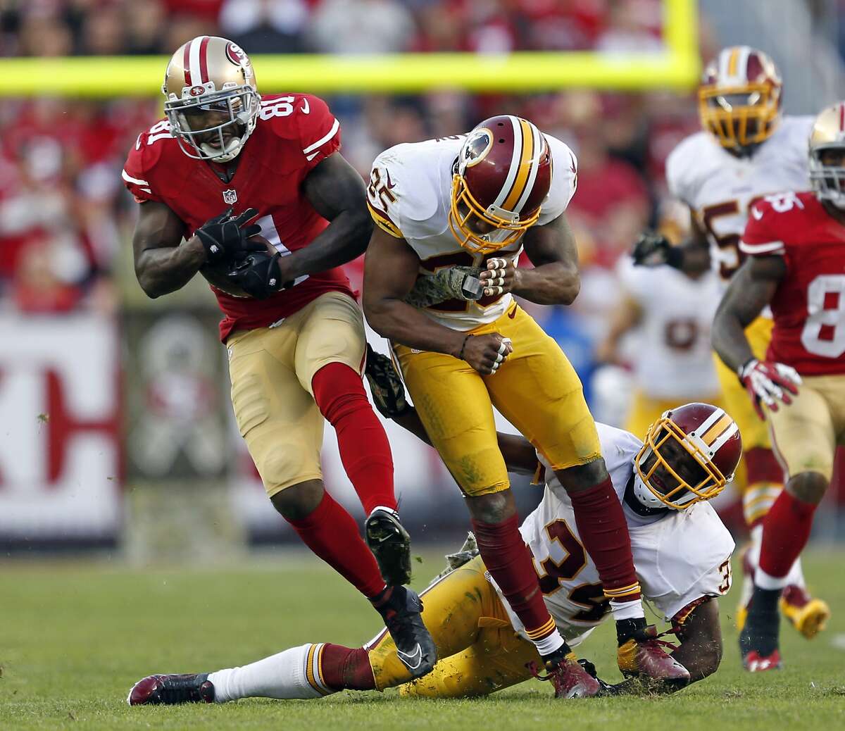 4th-quarter TD drive lifts 49ers over Washington