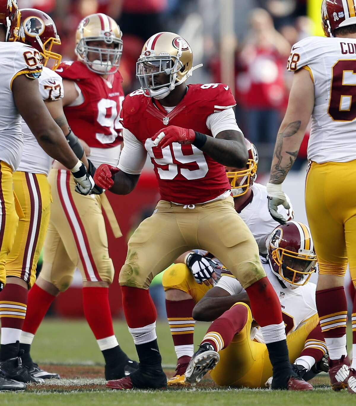 4th-quarter TD drive lifts 49ers over Washington