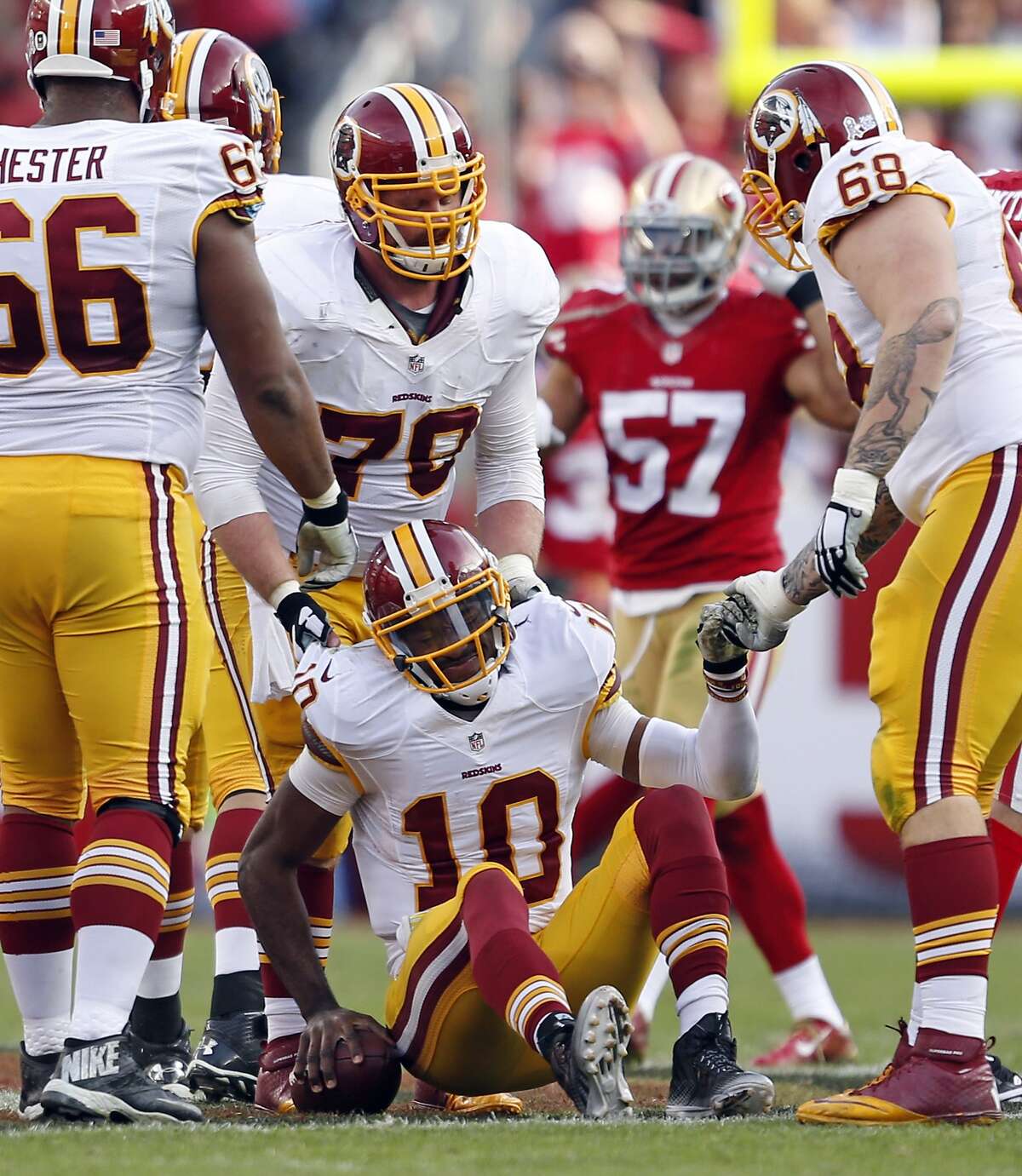 4th-quarter TD drive lifts 49ers over Washington