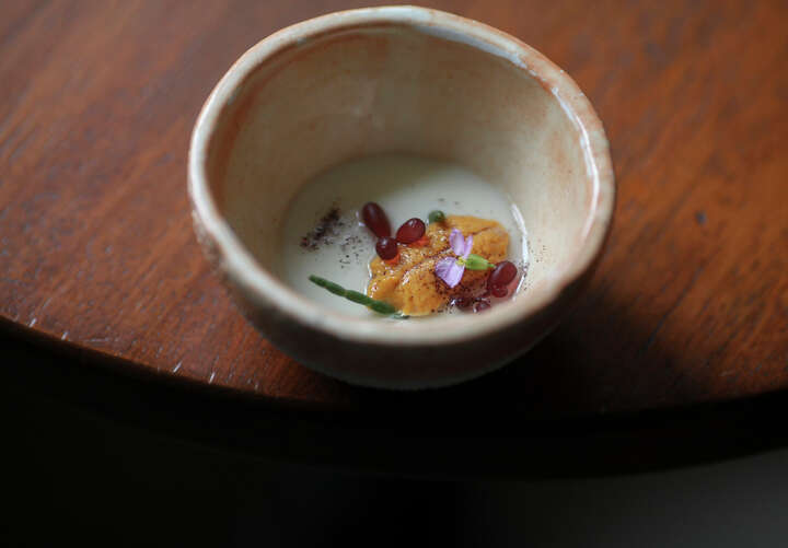 Aubergine chef Justin Cogley forages for flavors in Monterey Bay