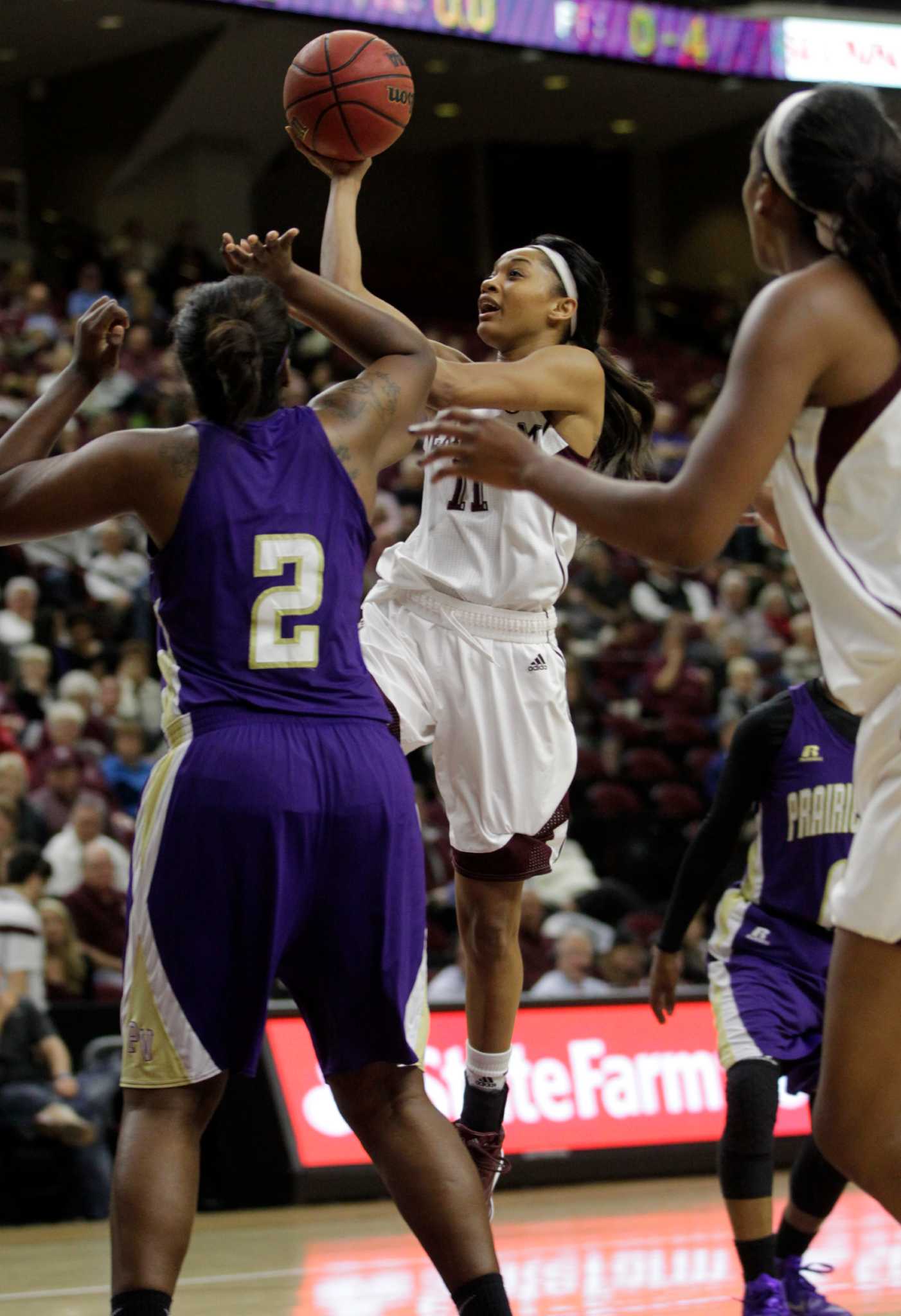 No. 7 Aggies get it together to knock off PV