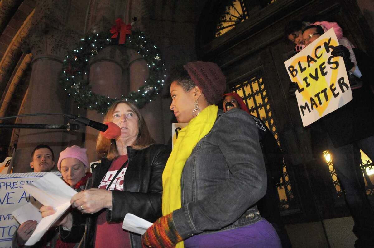 Peaceful protest over decision