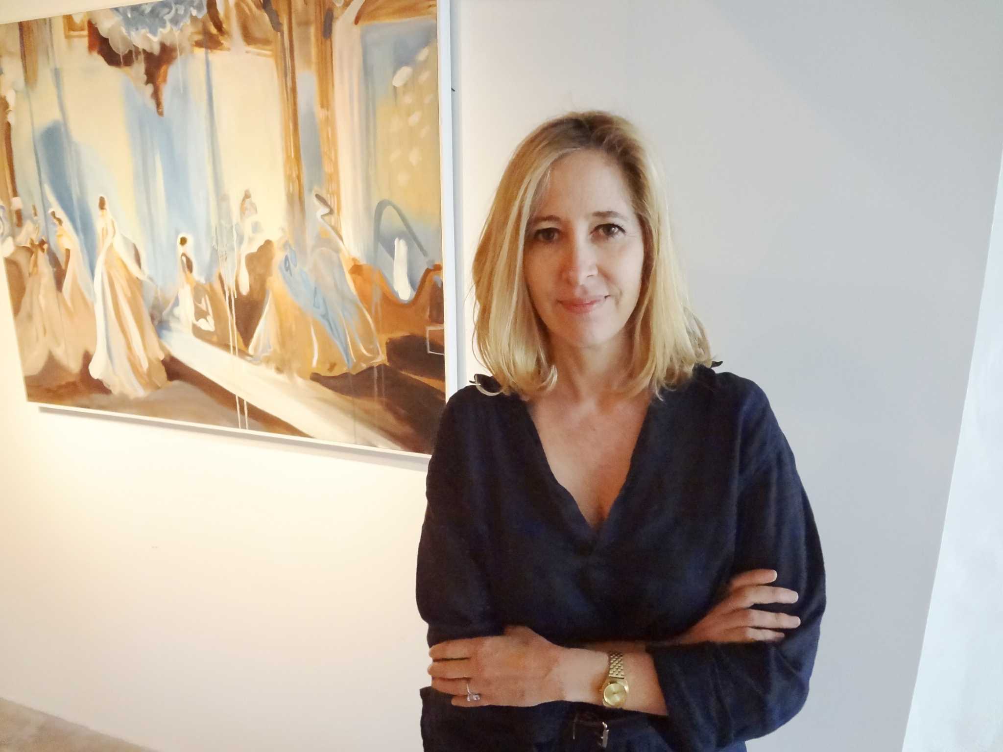 Brooks allows viewers to fill in details in her opulent paintings