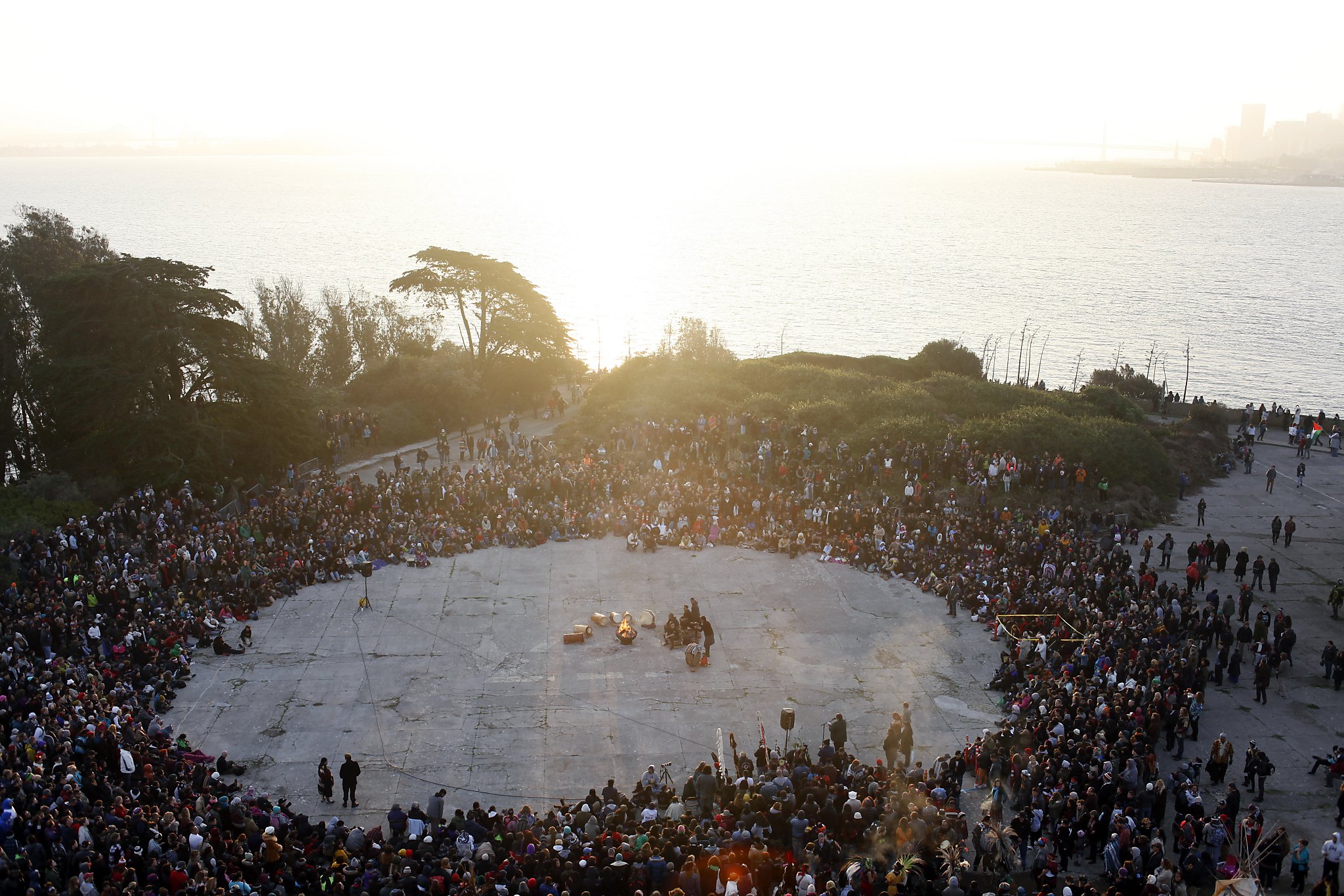 Indigenous People’s Sunrise Gathering to take over Alcatraz