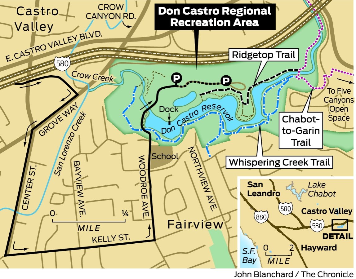 Sunday Drive: Don Castro Regional Recreation Area