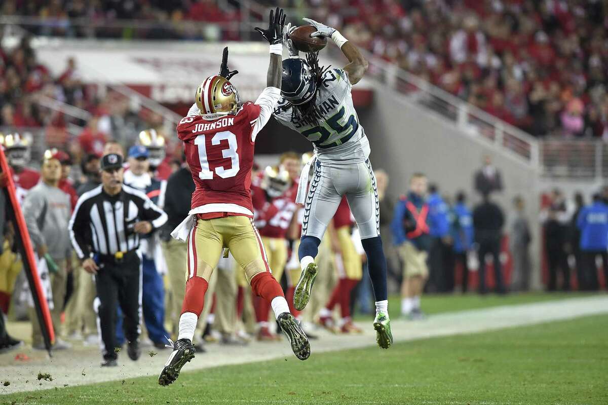 Richard Sherman Interception 49ers