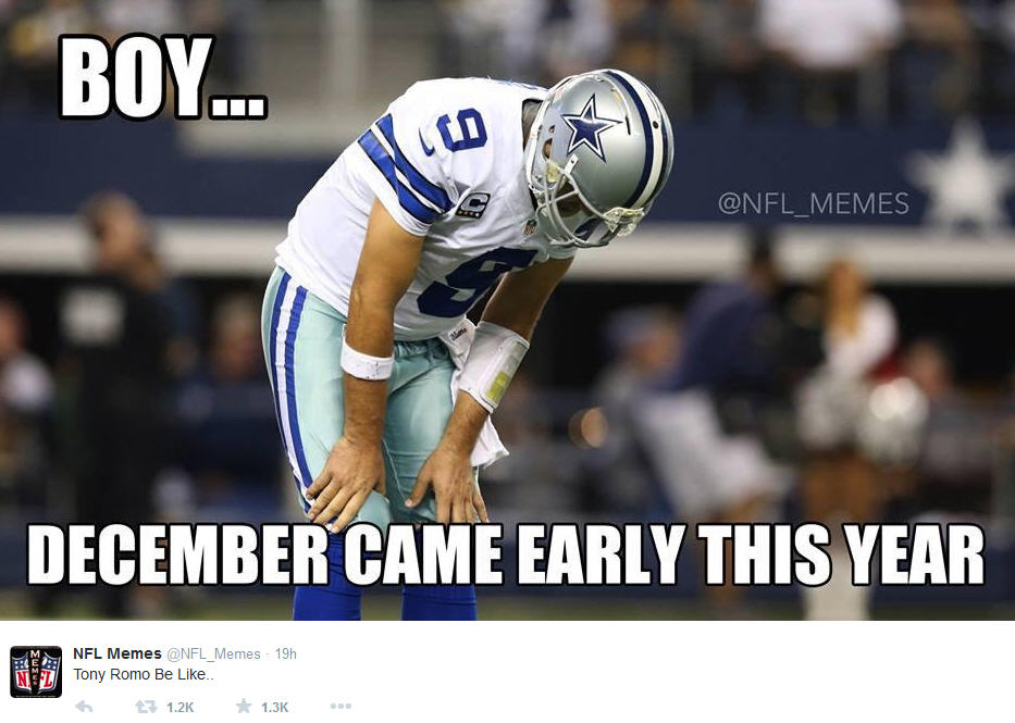 Tony Romo Sucks Jokes