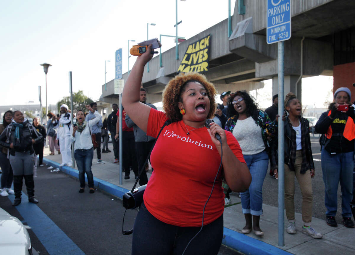 Protests disrupt BART, frighten Union Square shoppers