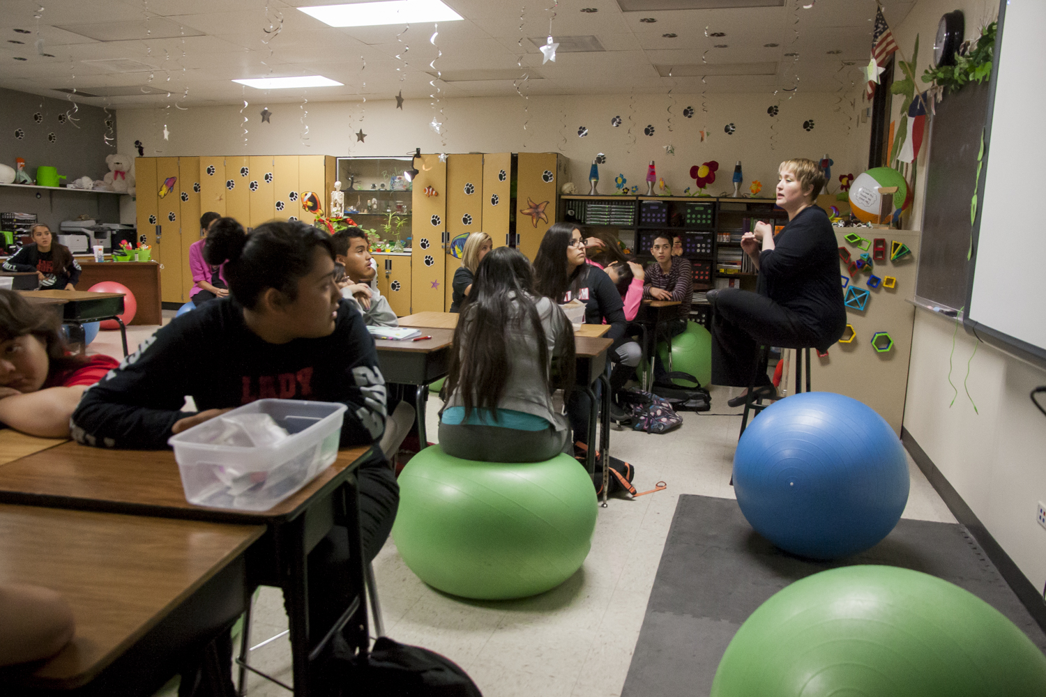 Stability Ball Classroom
