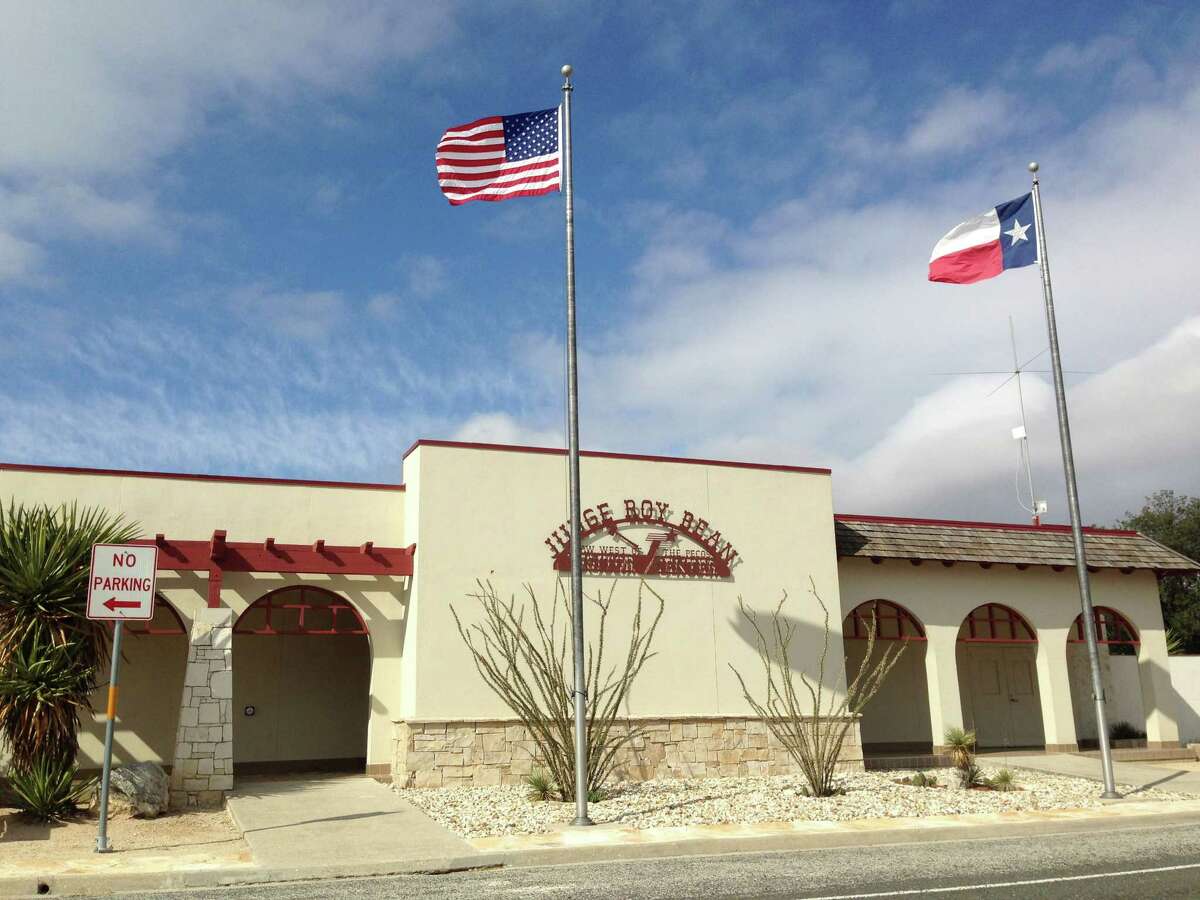 Wild West town of Langtry slowly riding into the sunset