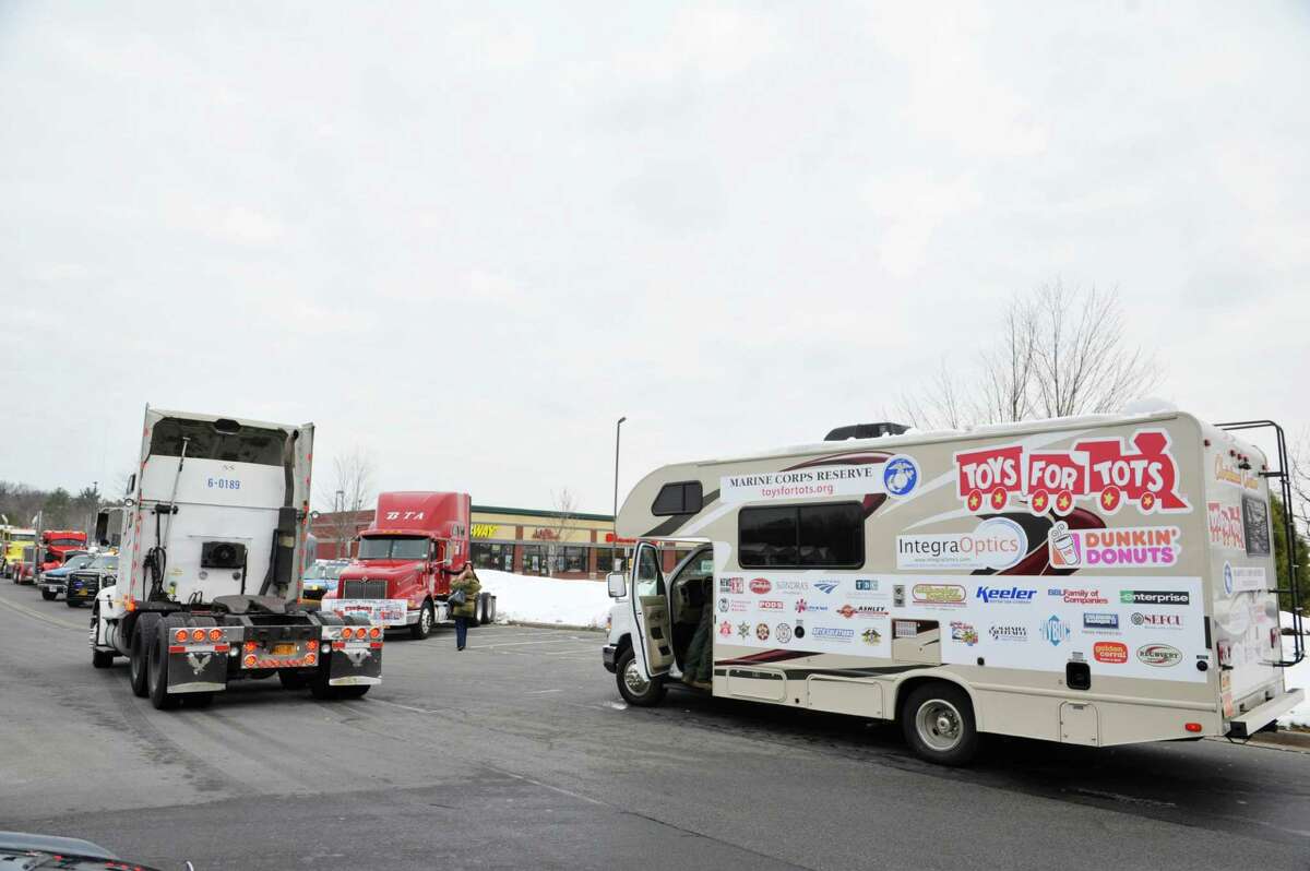 Photos: Convoy carries Christmas spirit
