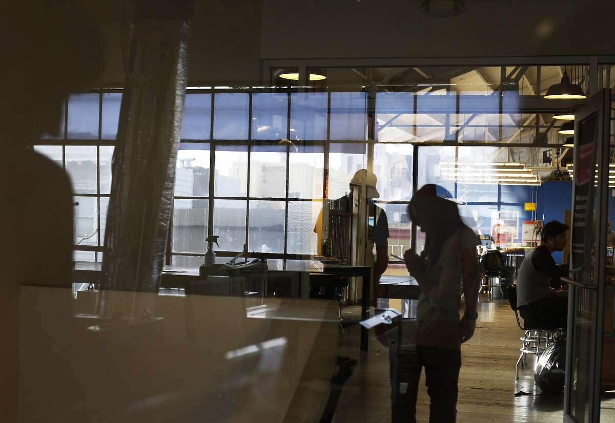 Office Space: Workers at TechShop help build companies