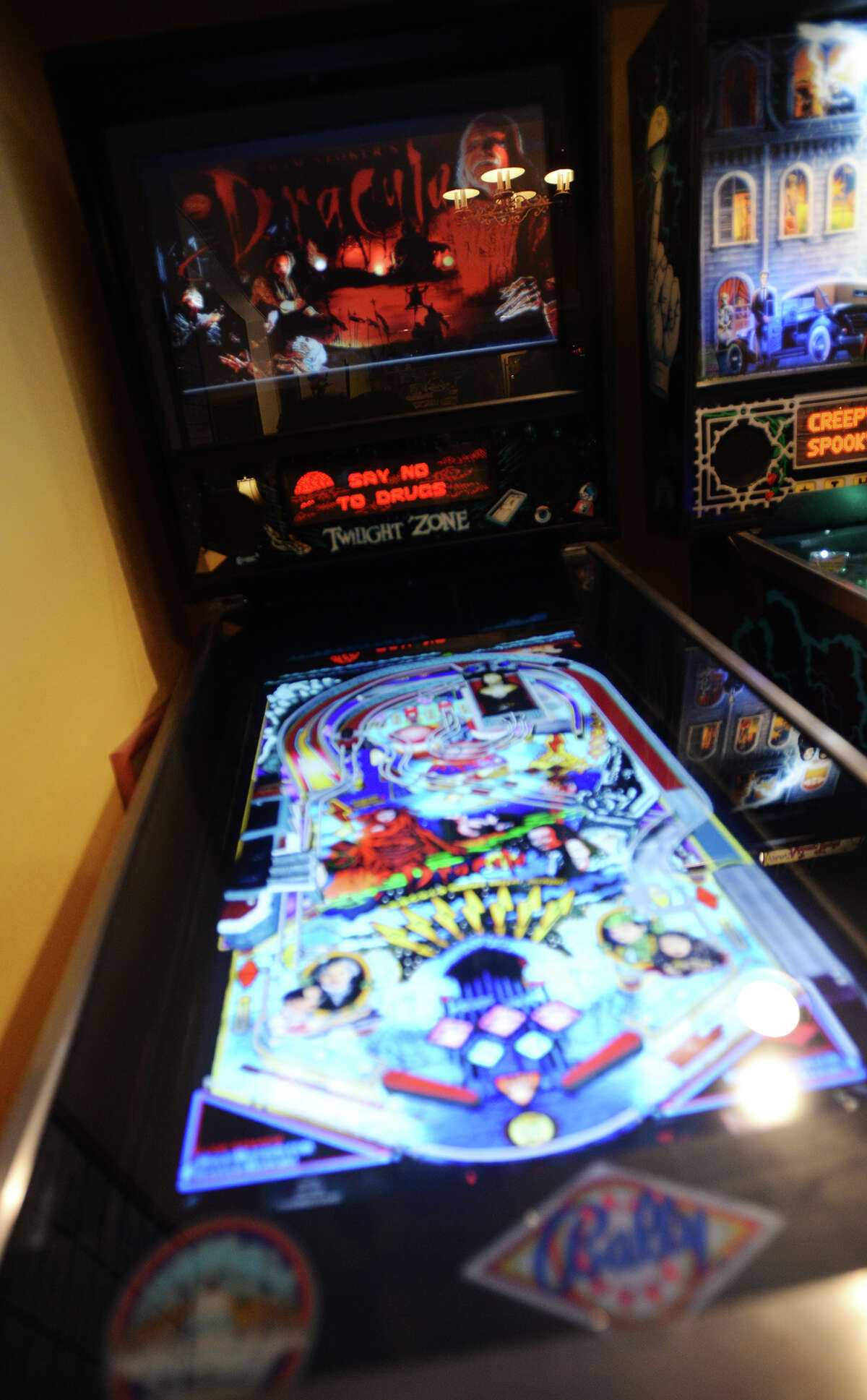 Pinball machines still glow for some
