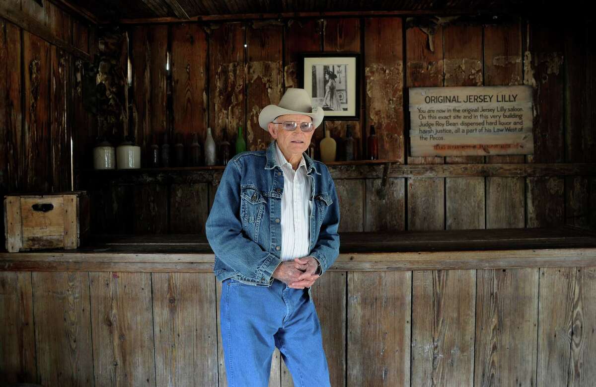 Wild West town of Langtry slowly riding into the sunset