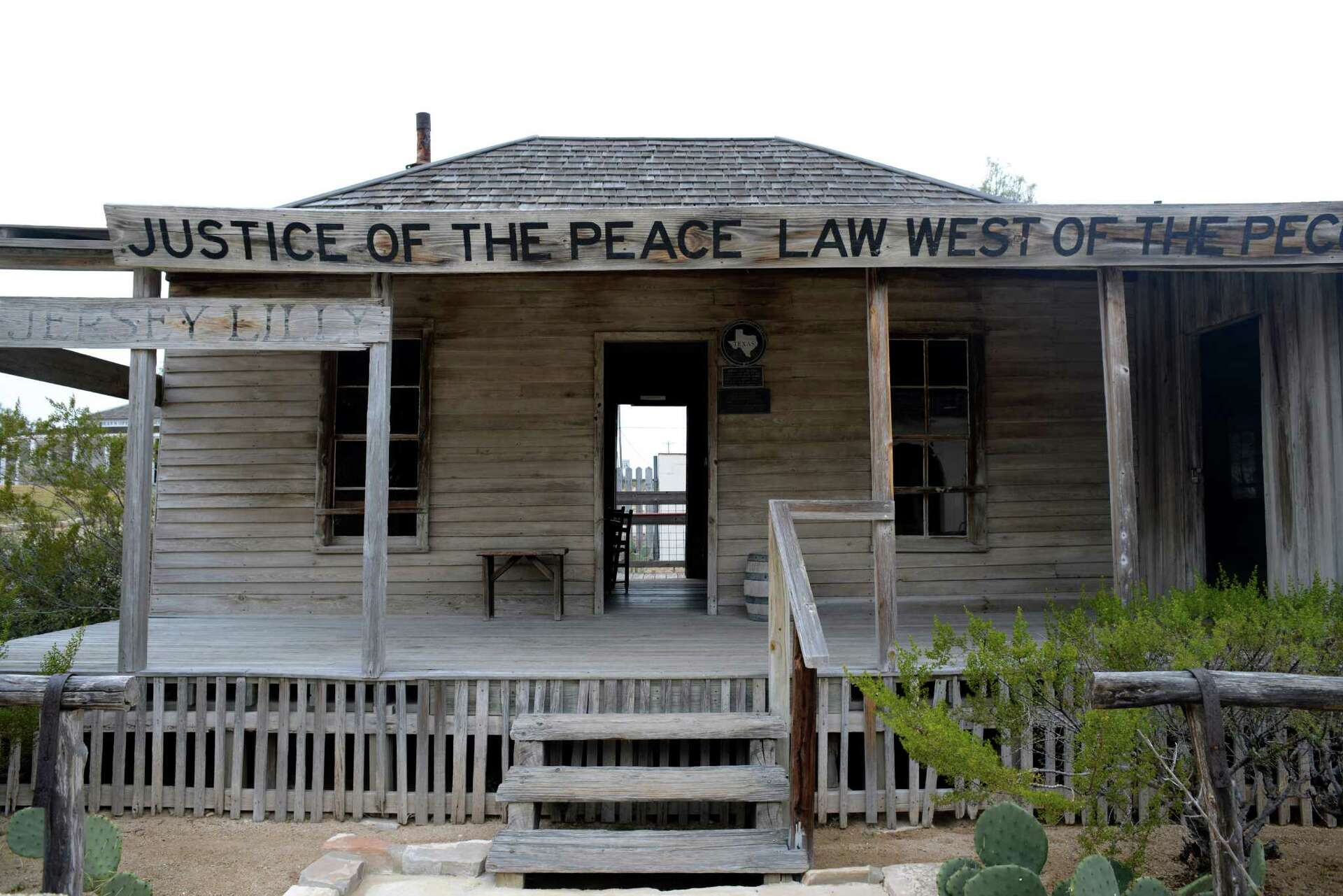 Wild West town of Langtry slowly riding into the sunset