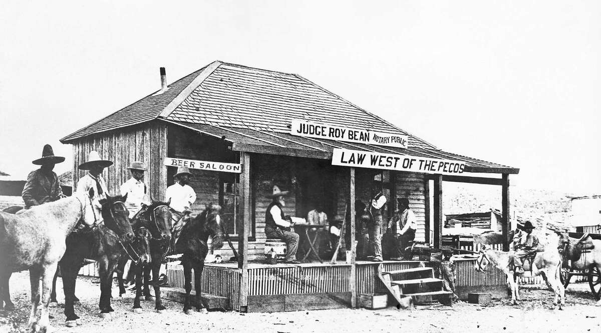 Wild West town of Langtry slowly riding into the sunset