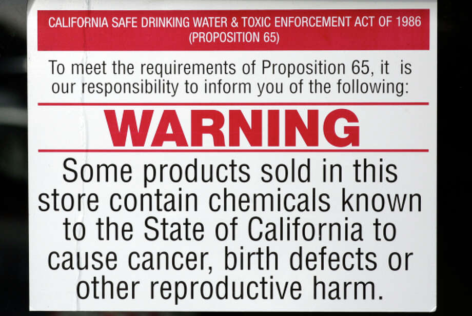 It’s time to make California’s chemical warnings meaningful - SFGate