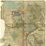 Reprint of 1849 Texas map is the most popular one sold by state - San ...