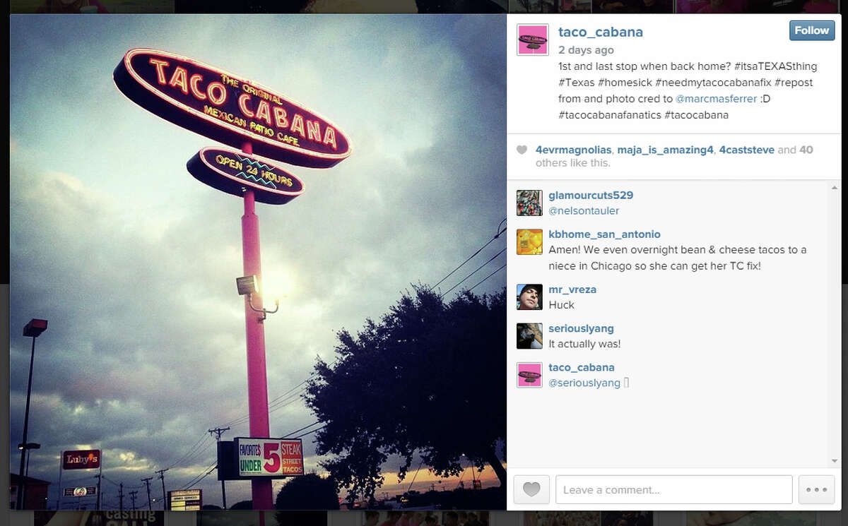 Taco Cabana shooting commercials at Alamo Plaza
