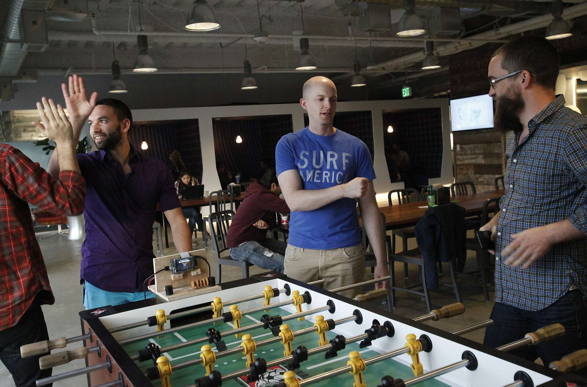 Office Space: Pandora perks include free gadget vending machine
