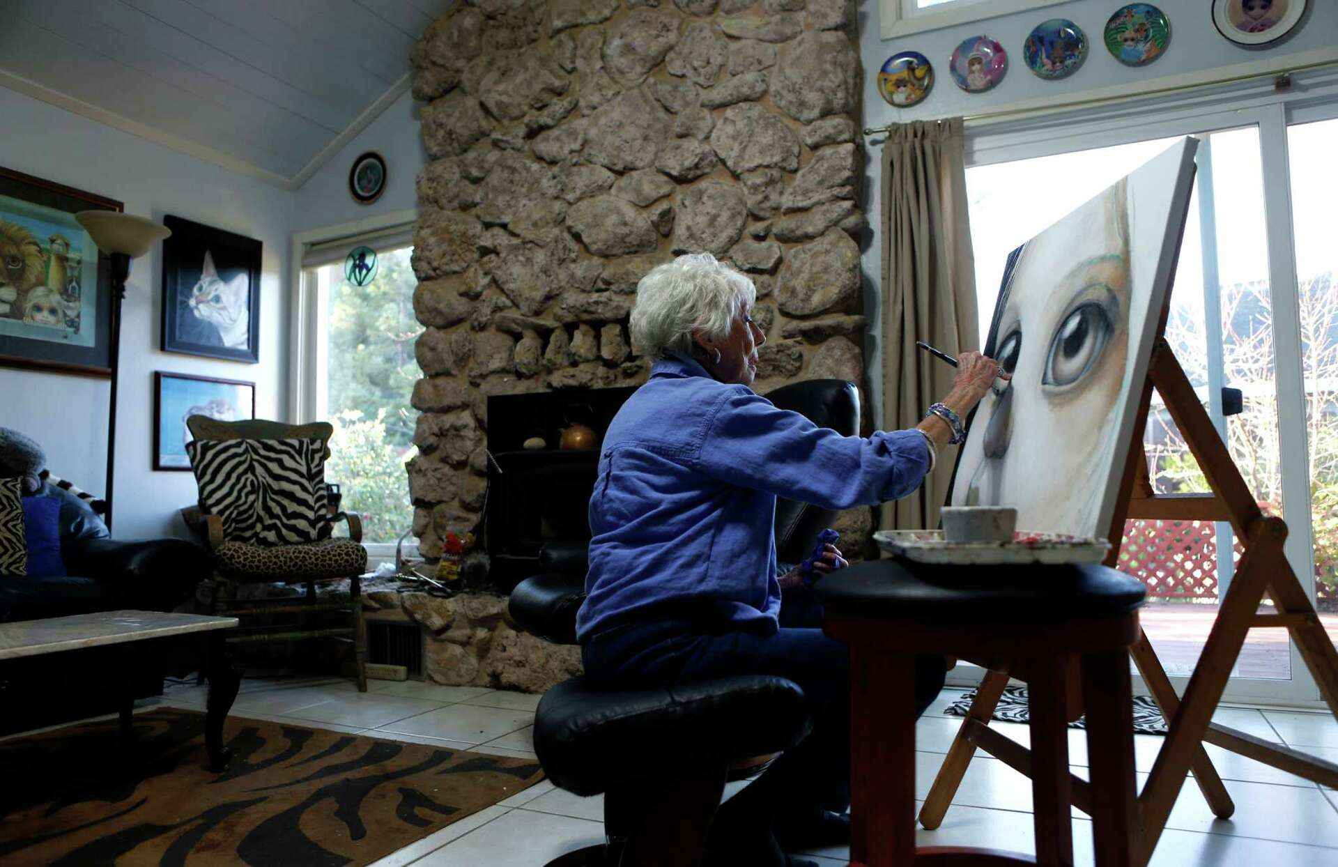 Artist Margaret Keane hasn’t lost wide-eyed enthusiasm for work
