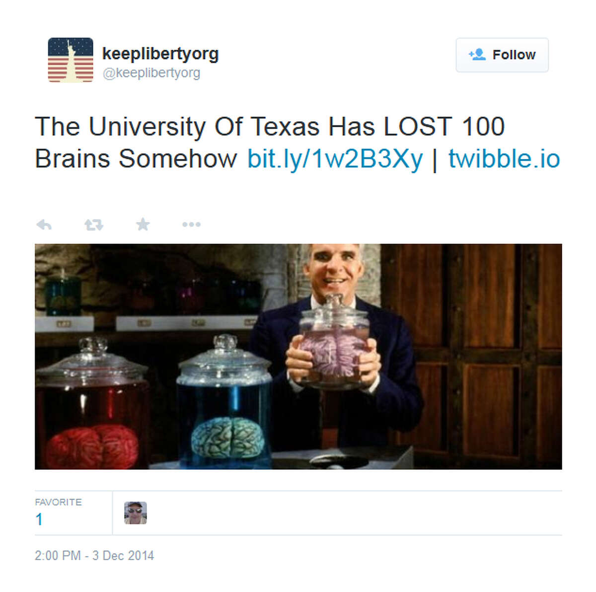 48 hilarious reactions on Twitter to missing brains at UT