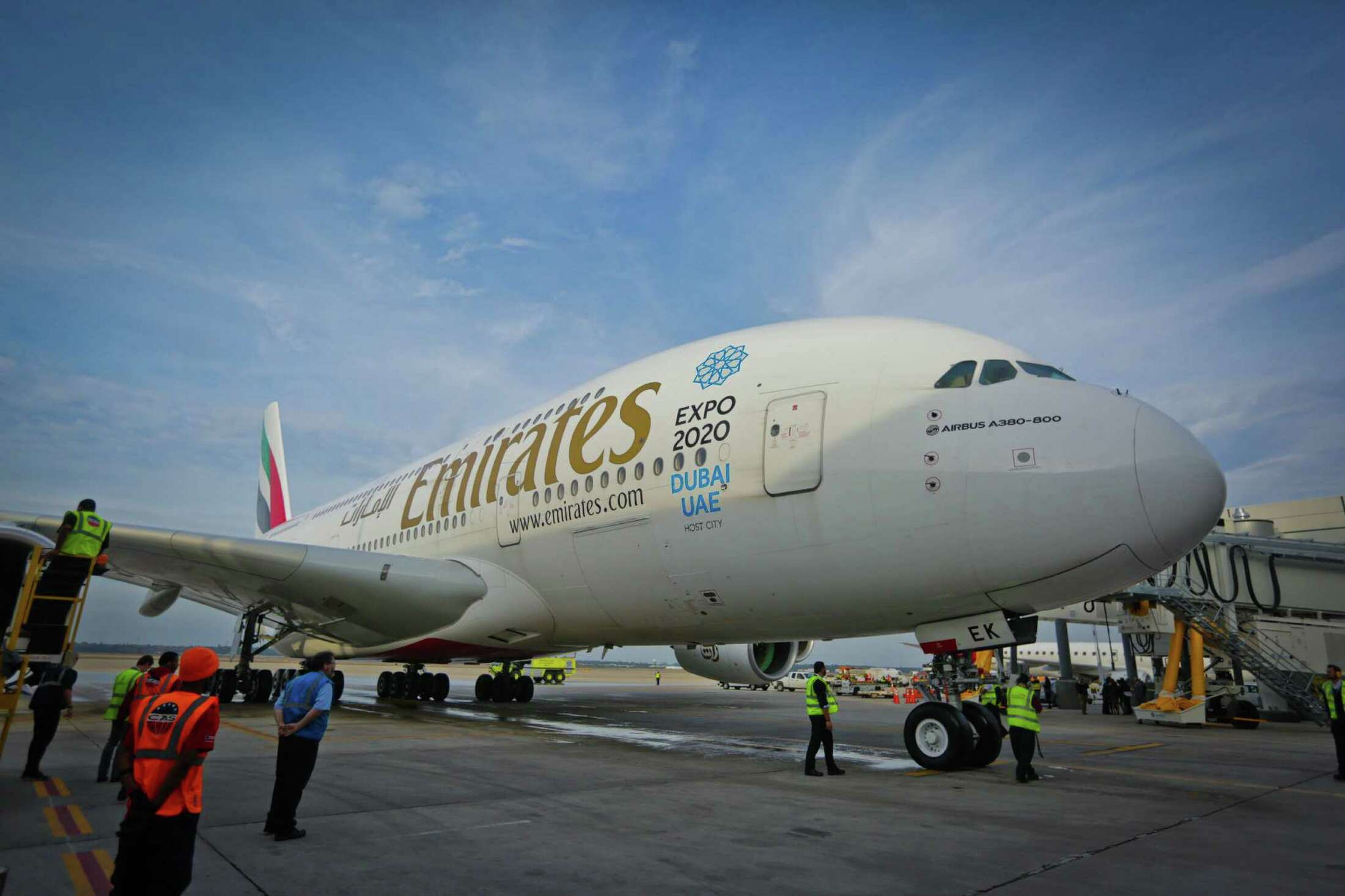 With new A380, Emirates brings highflying luxury to Houston