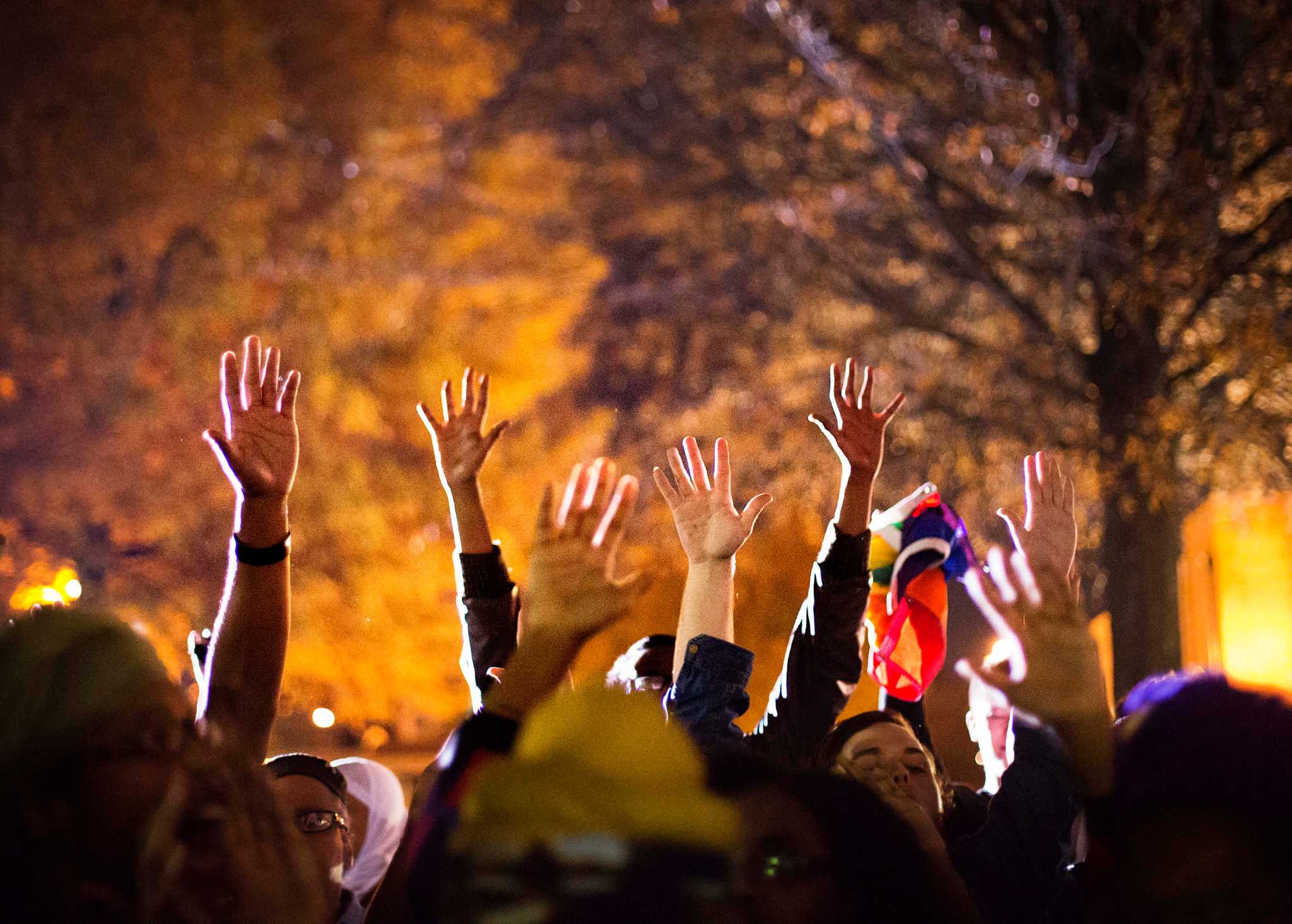 'Hands Up' movement joins other historic protests, lawmaker says