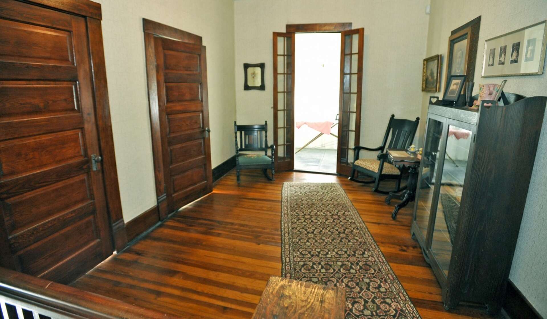 Exterior work preserves historic Chambers House