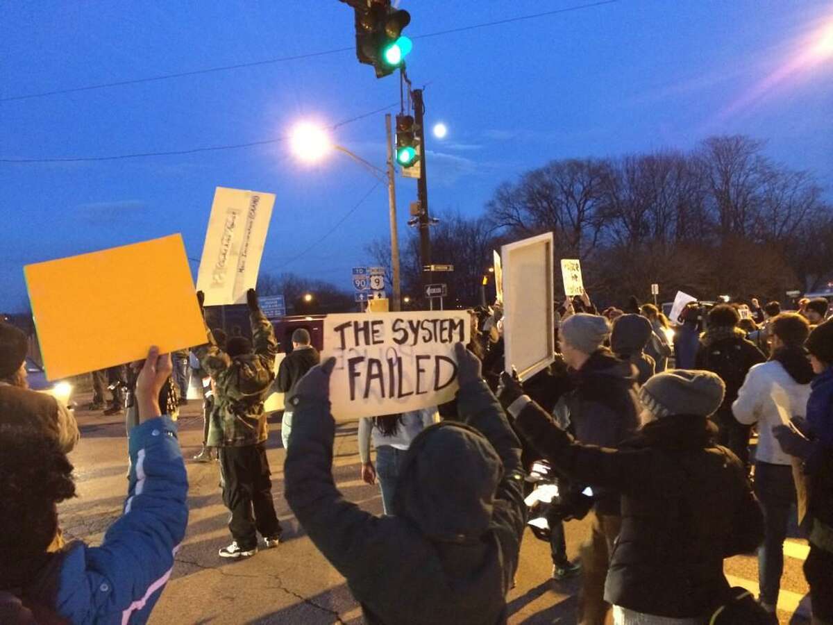 Protests in Albany put hurt on display
