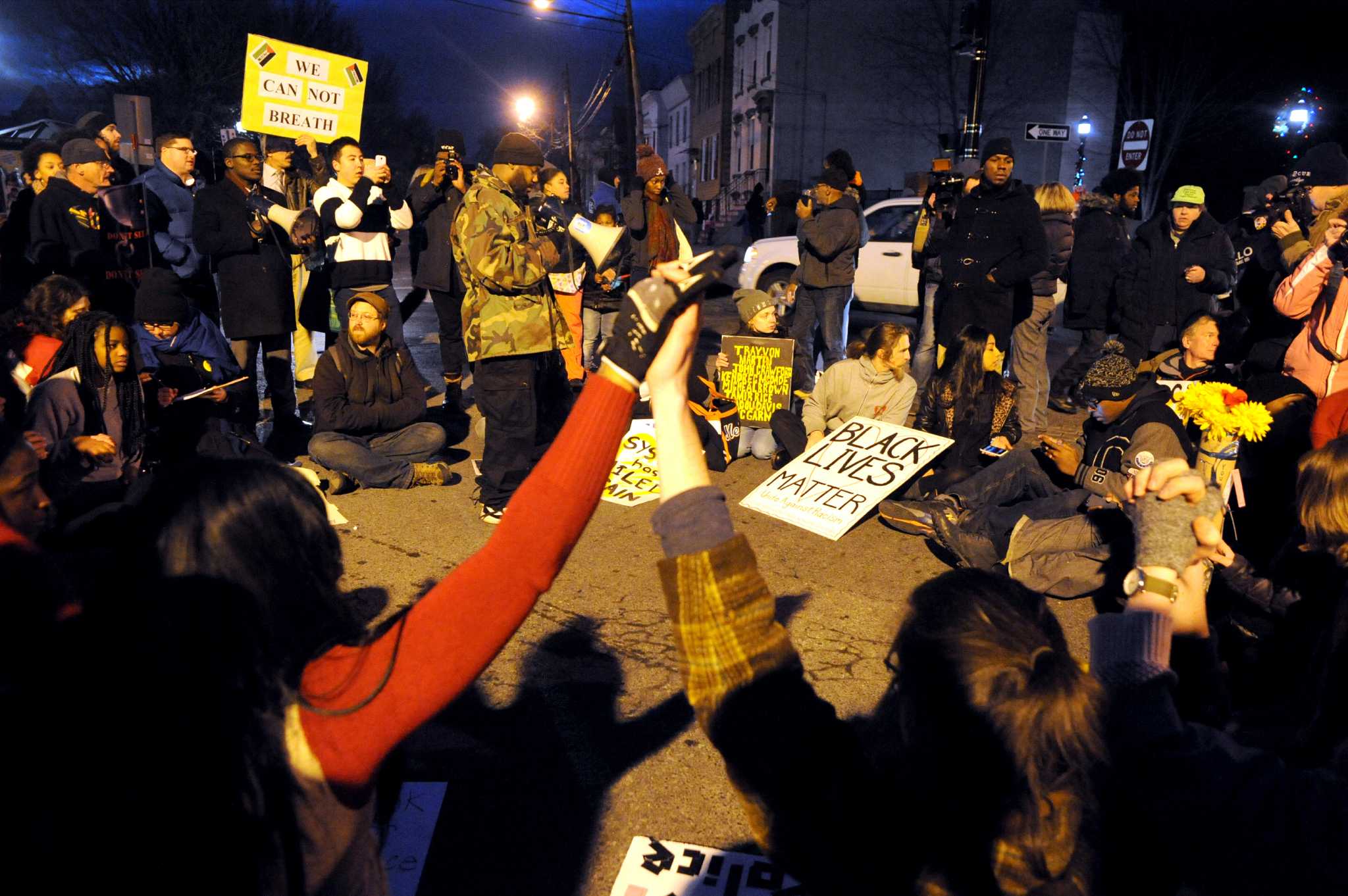 Protests in Albany put hurt on display