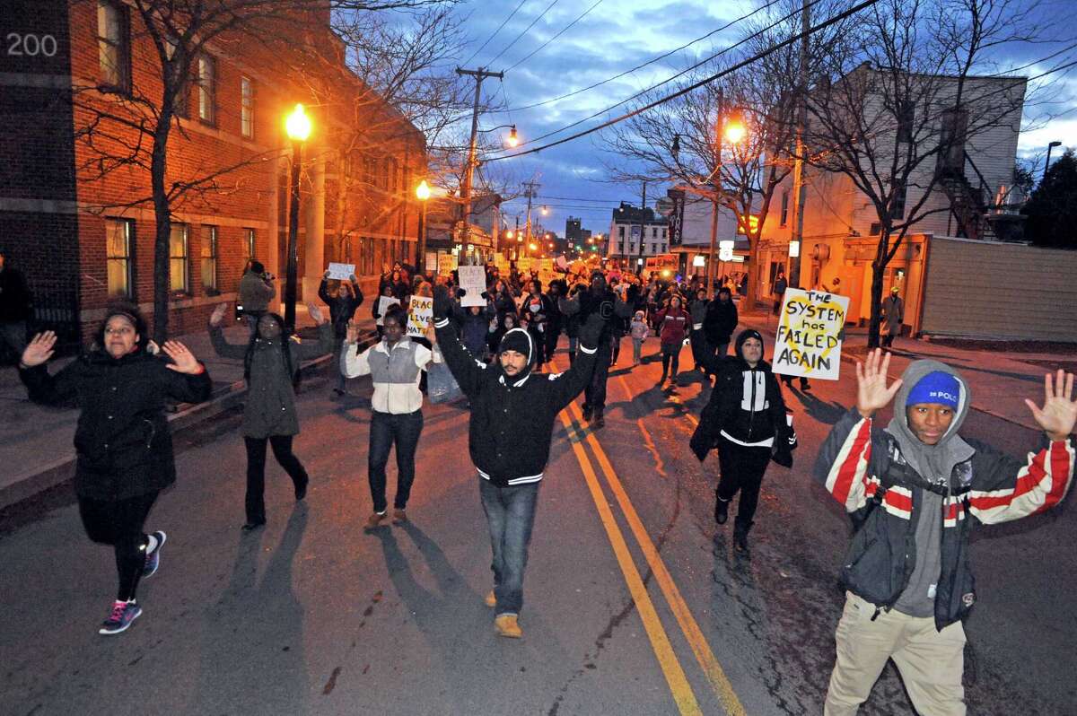 Protests in Albany put hurt on display