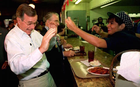 This Forgotten Day in Houston: President Bush's Favorite BBQ