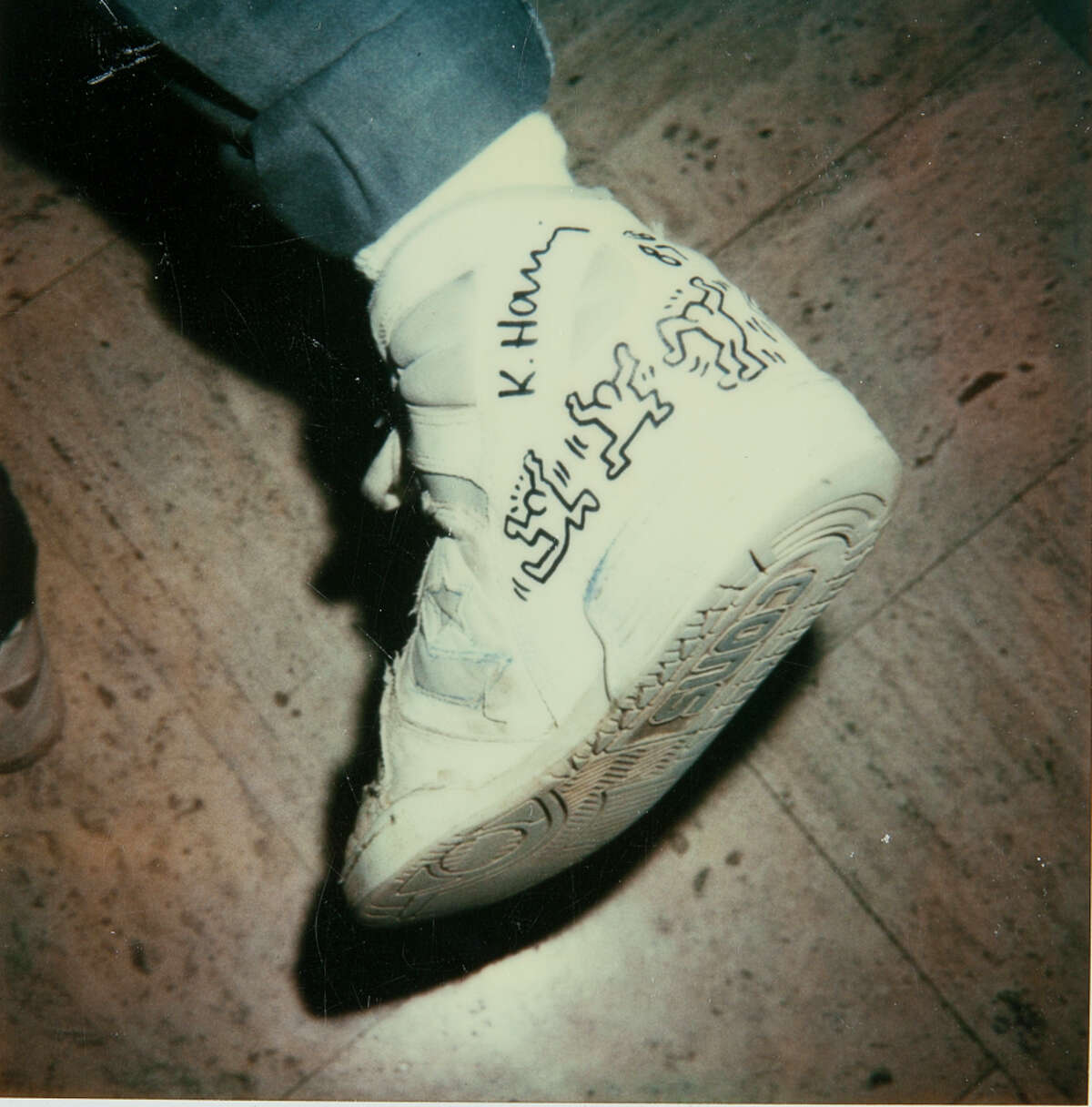 The wearable-Haring pioneers: Keith Haring continues to draw followers