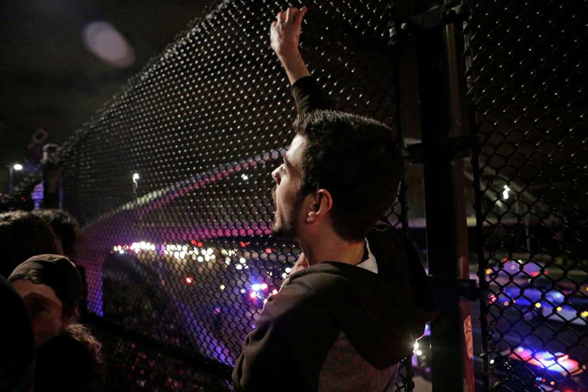 Berkeley protest swells to more than 1,000, closes I-80