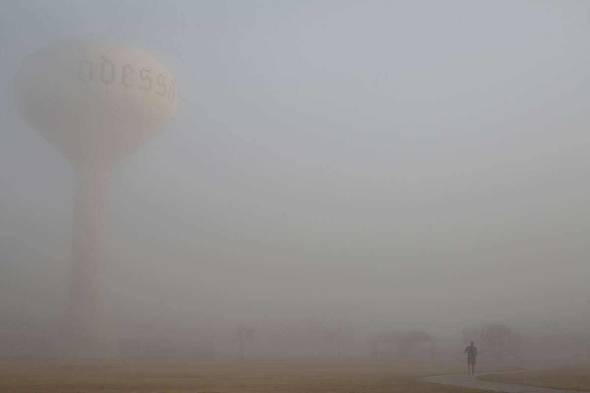 Crazy Dallas fog makes for spectacular photos