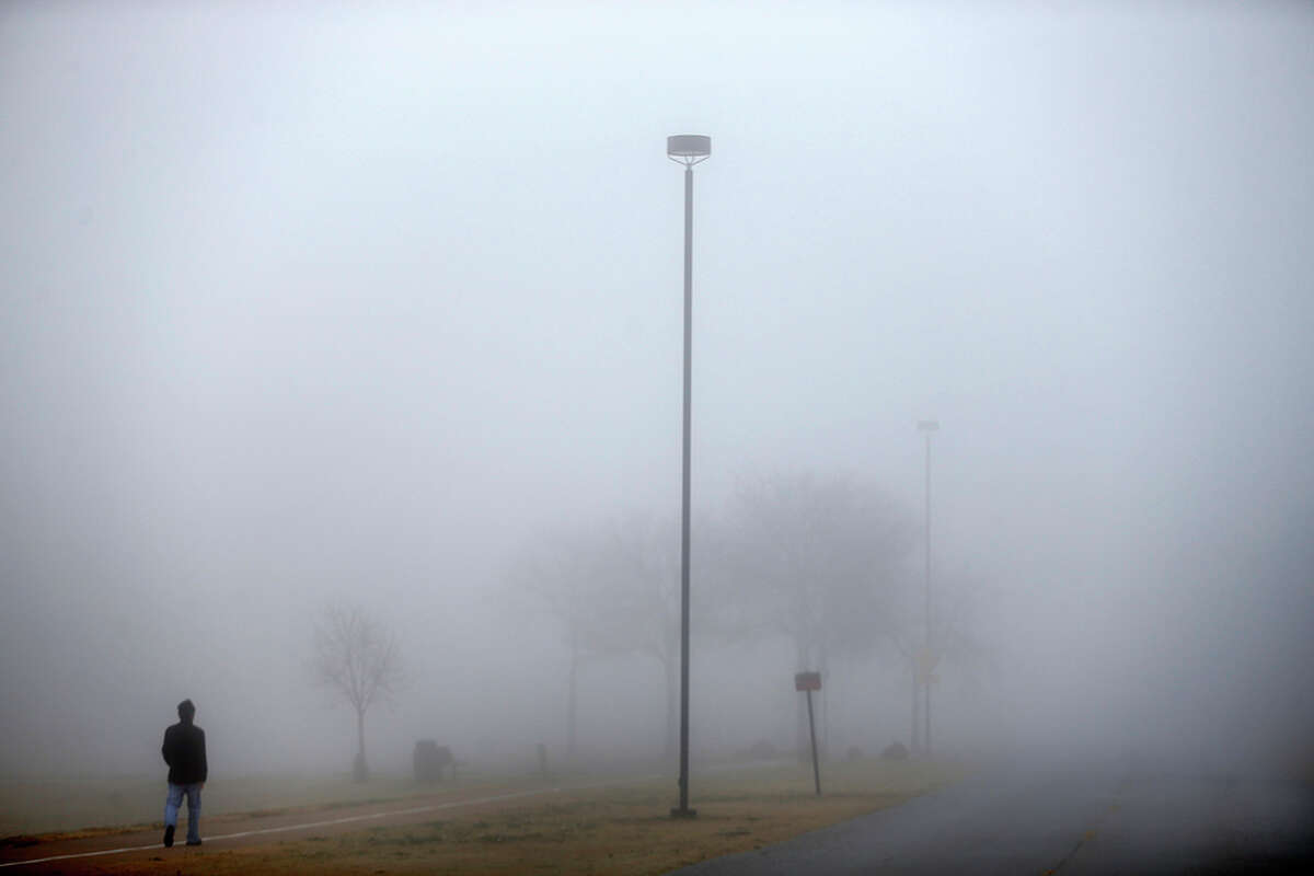 Crazy Dallas fog makes for spectacular photos