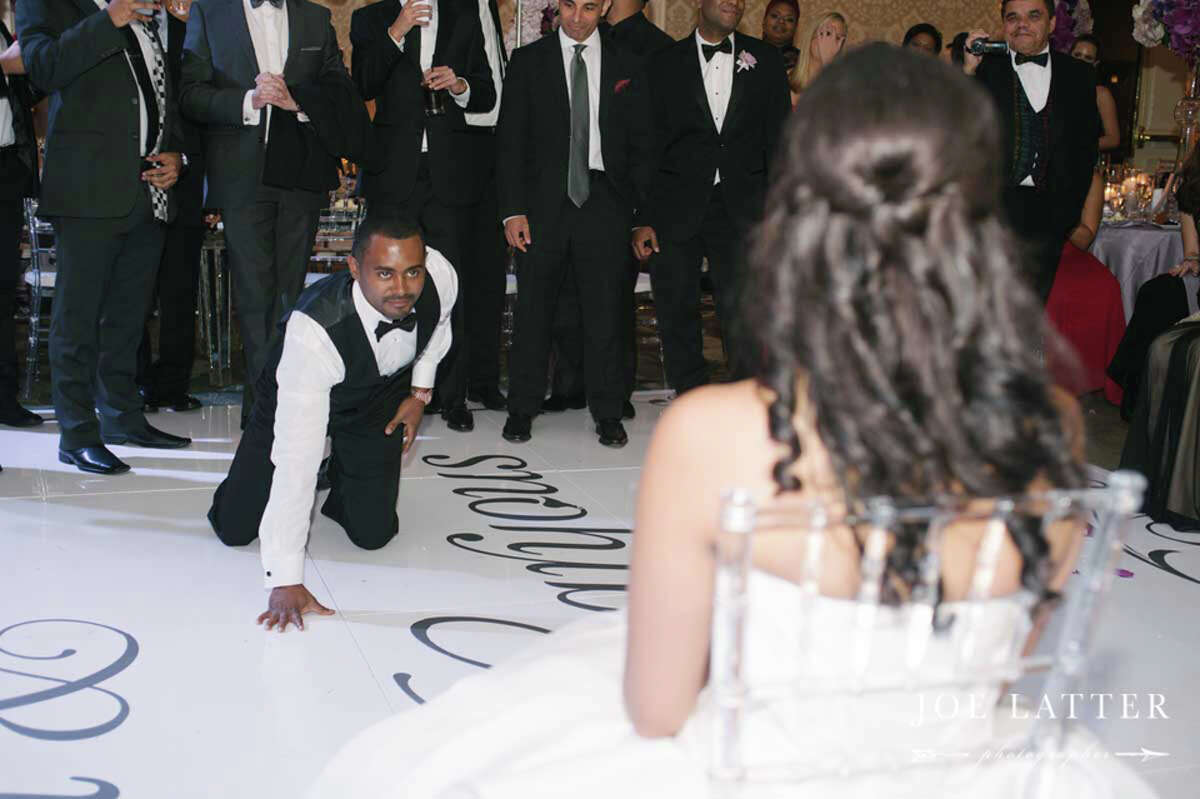 Meaghan Chrystal Roberts and Je'Caryous Johnson wed in lavish Hollywood ...